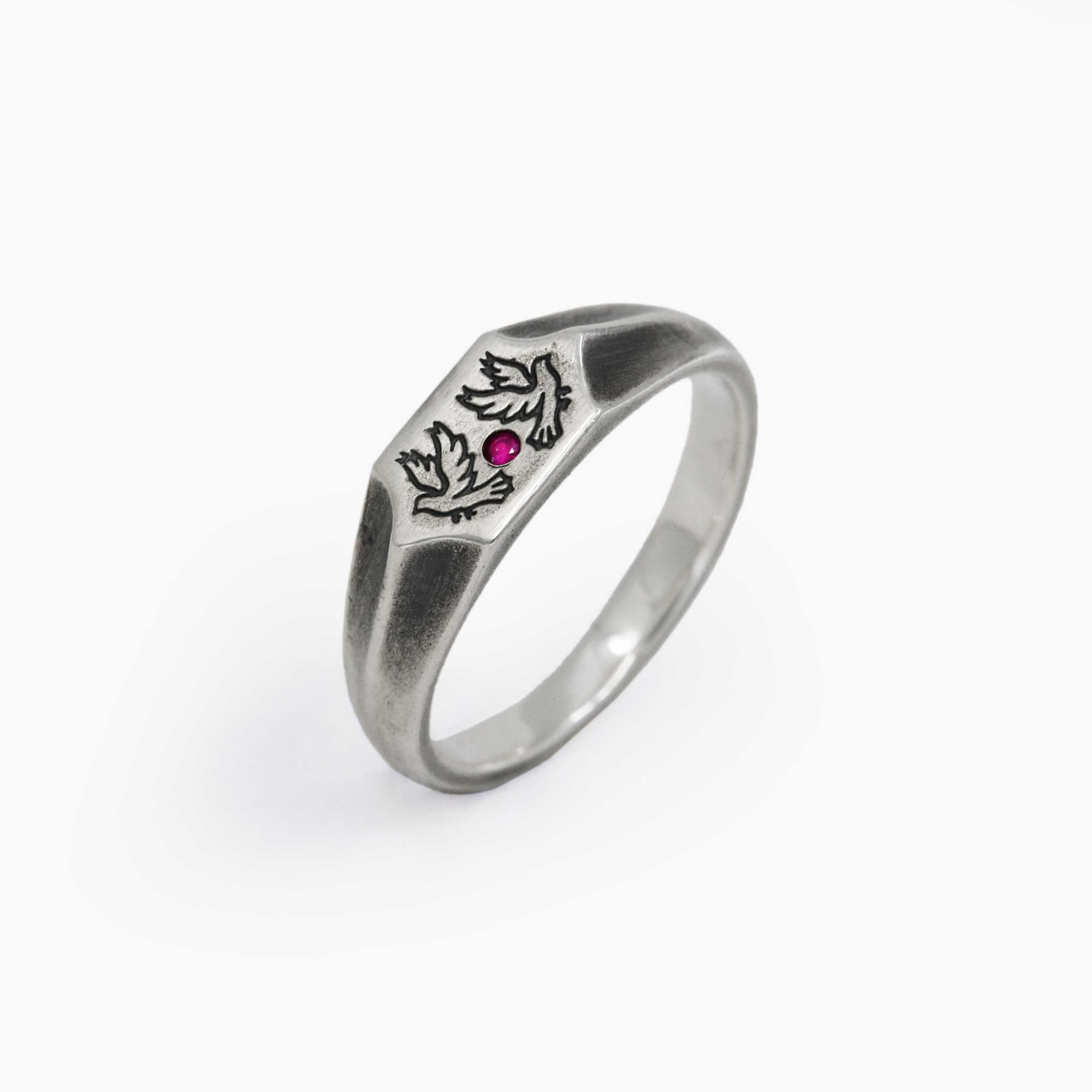 2 Birds 1 Stone Ring | 925 Silver | Sue The Boy Jewellery – Sue the Boy