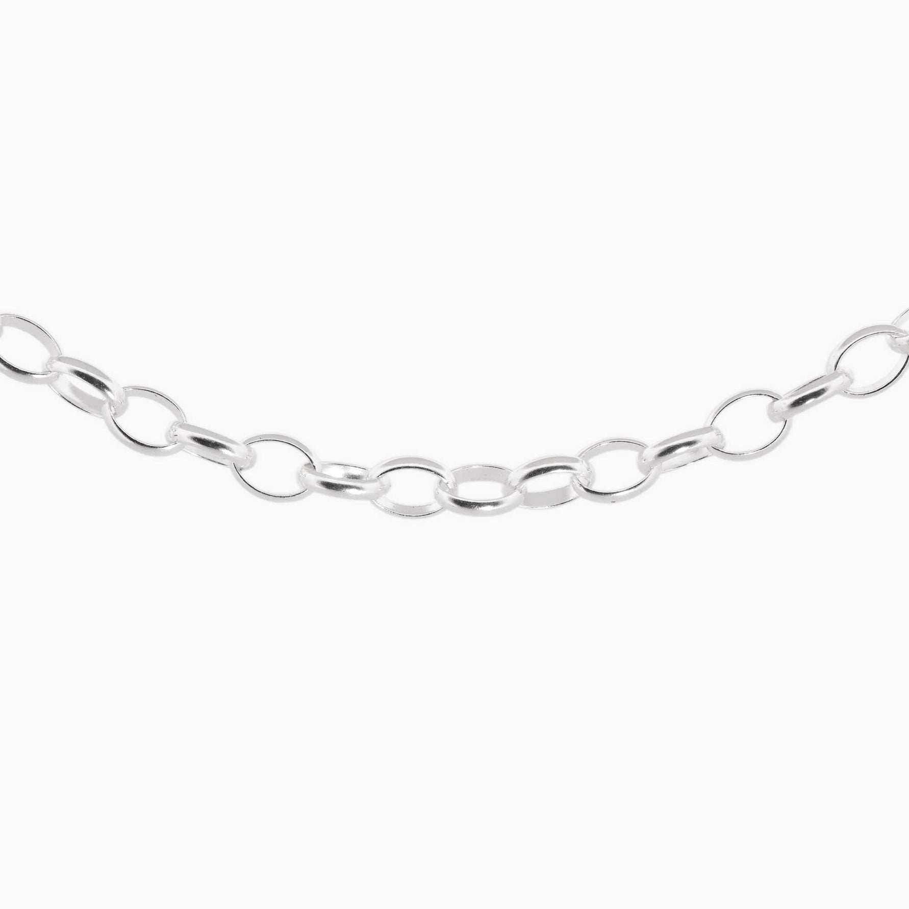Rollo Oval Chain Necklace | 925 Silver | Sue The Boy Jewellery – Sue ...