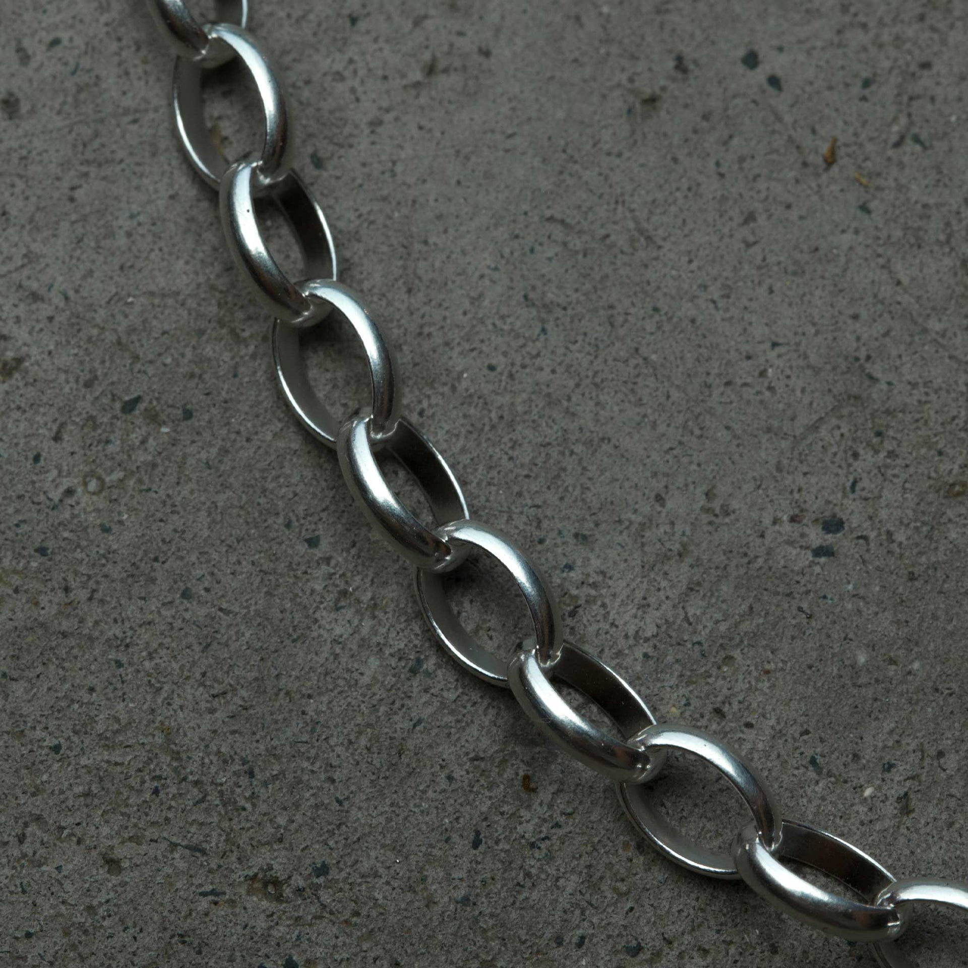 Rollo Oval Chain Necklace | 925 Silver | Sue The Boy Jewellery – Sue ...