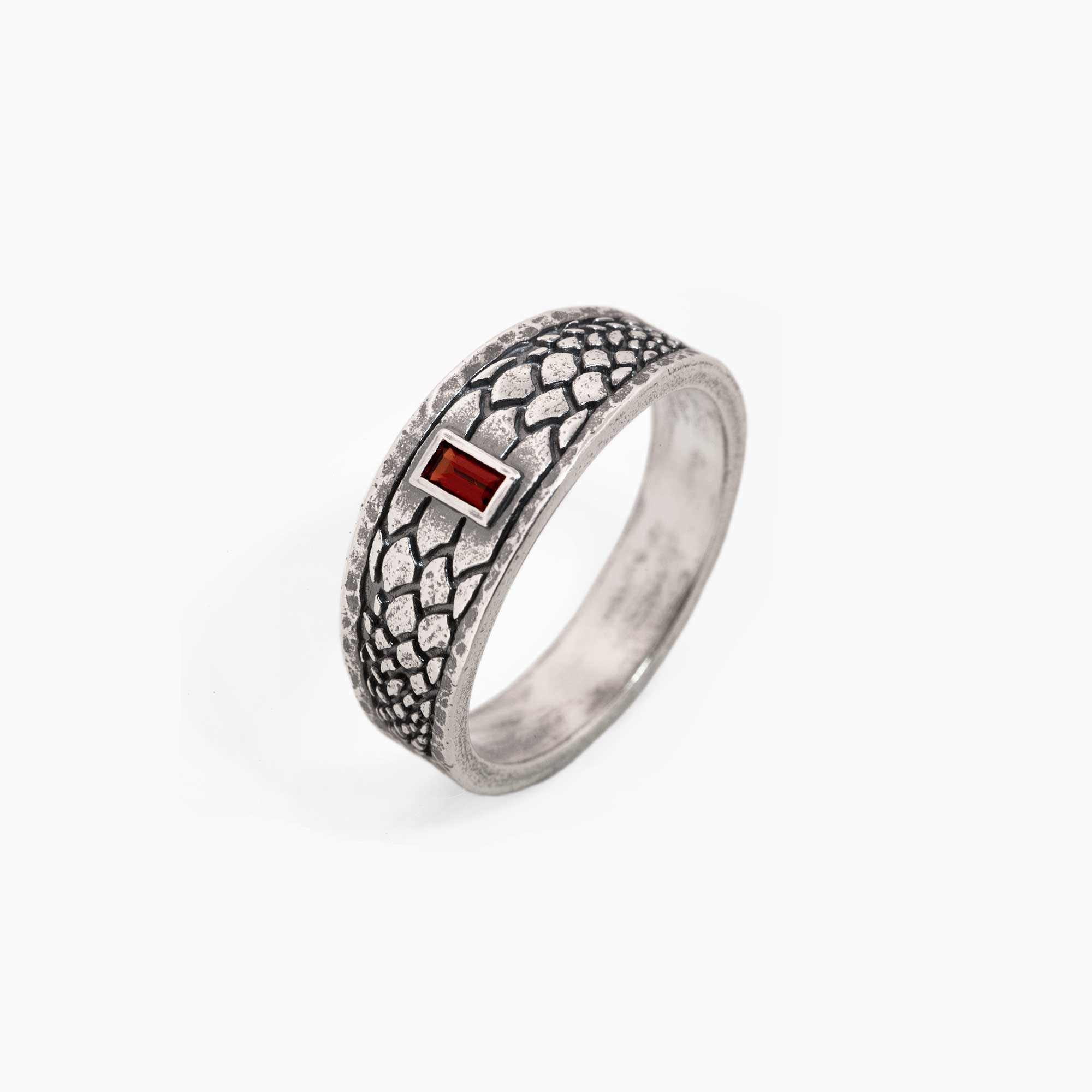 Ecdysis II Garnet Stone Ring | 925 Silver | Sue The Boy Jewellery – Sue ...