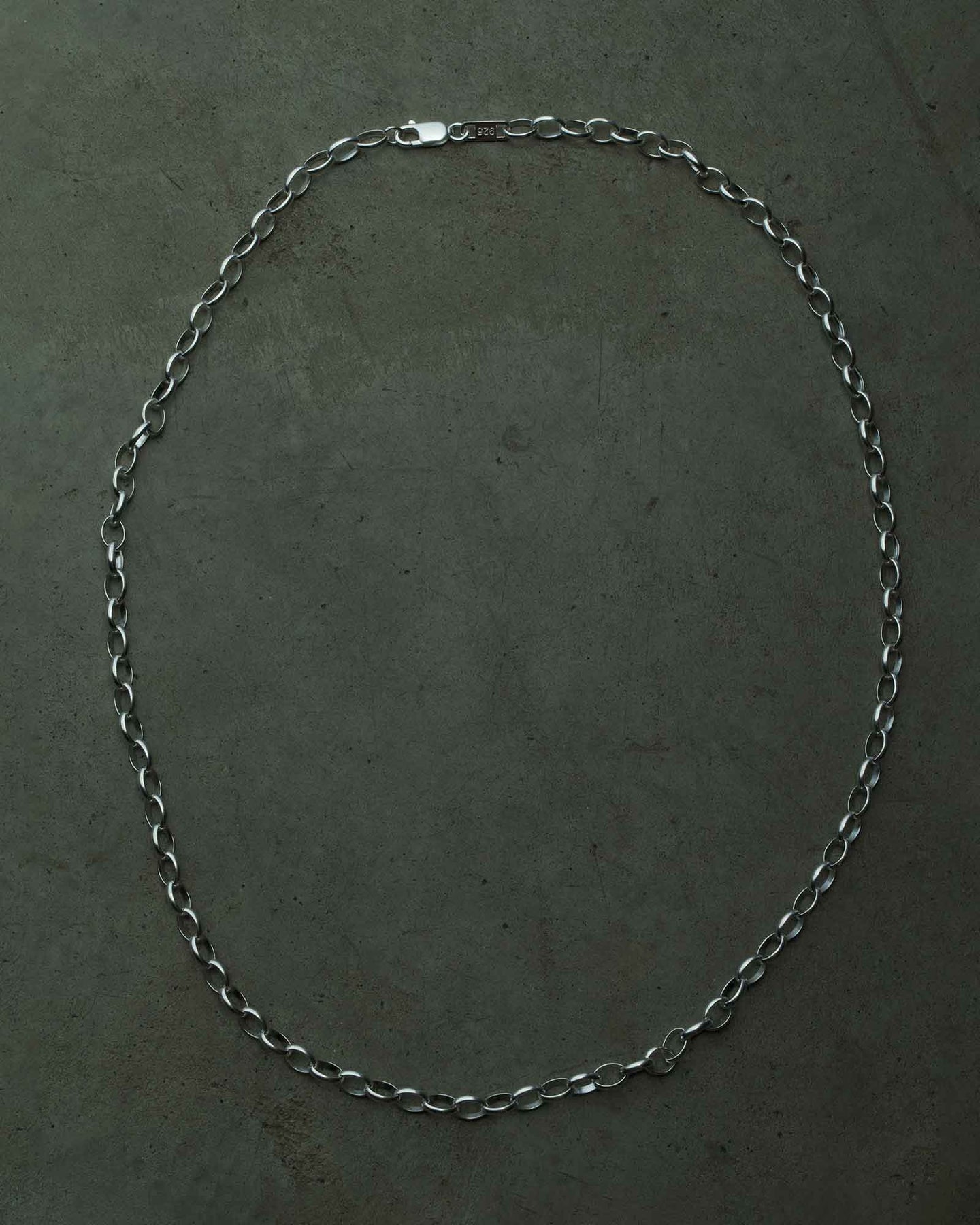 Rollo Oval Chain Necklace | 925 Silver | Sue The Boy Jewellery – Sue ...
