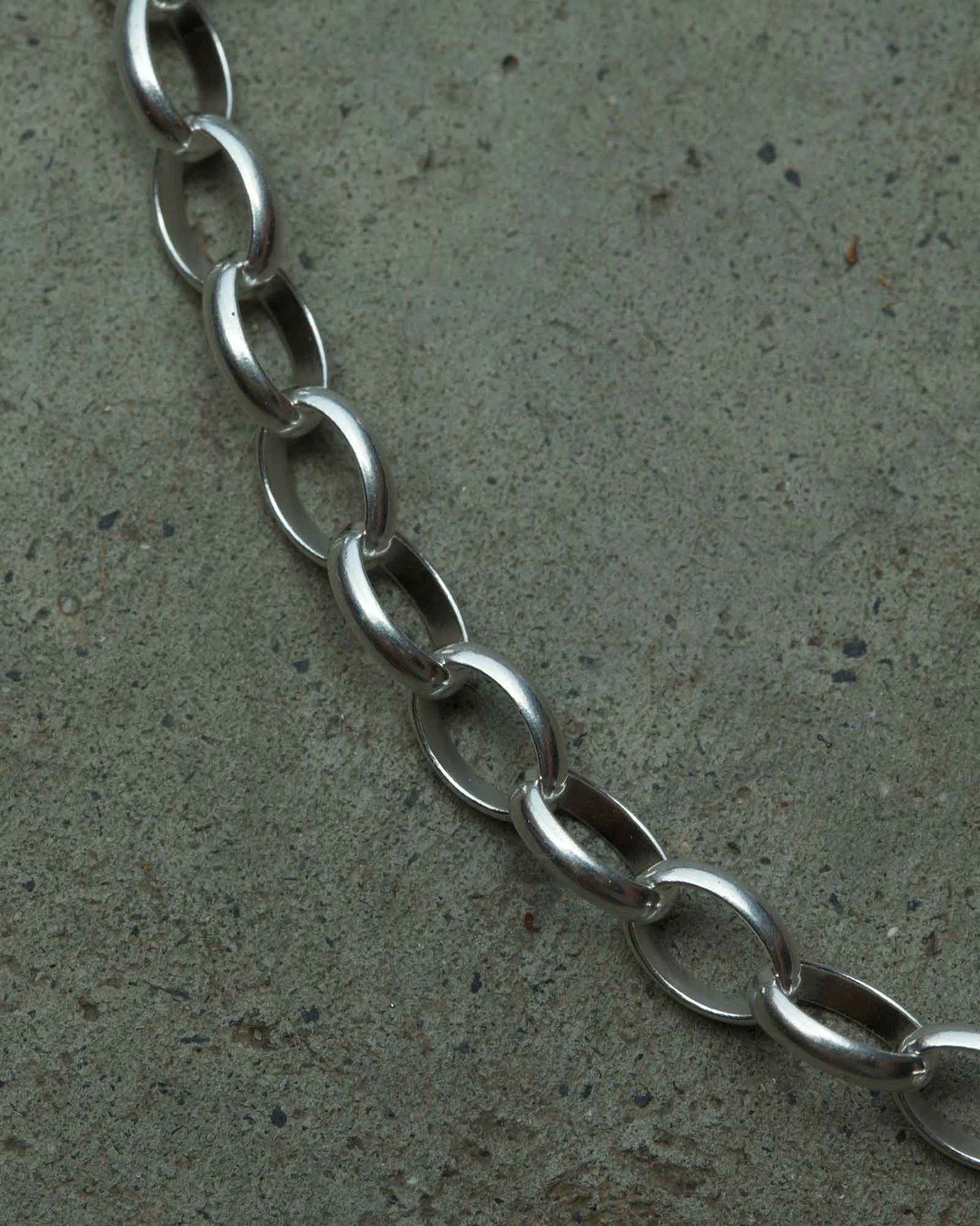 Rollo Oval Chain Necklace | 925 Silver | Sue The Boy Jewellery – Sue ...